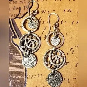 Silpada | Jewelry | Rare Silpada Sterling Silver Celtic Earrings | Poshmark